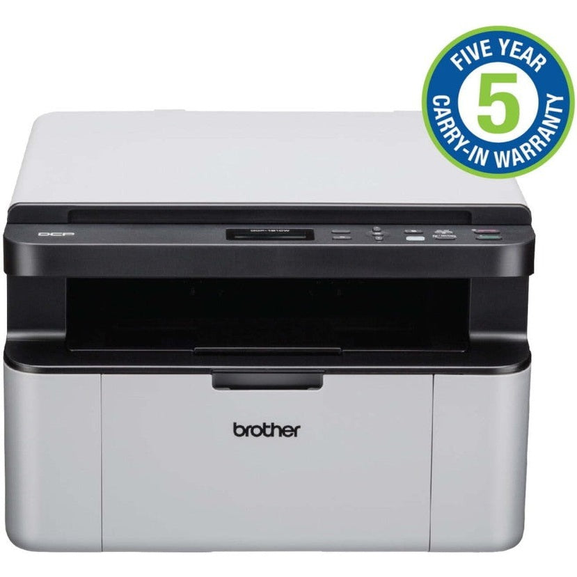 Brother DCP-1610W Mono Laser Multifunction Printer (Black/Grey ...